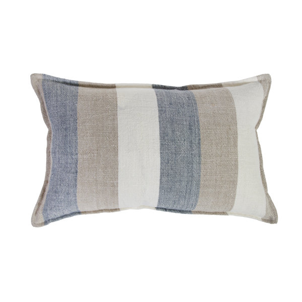 Pom Pom At Home Monterey Striped Linen Throw Pillow - Wayfair Canada