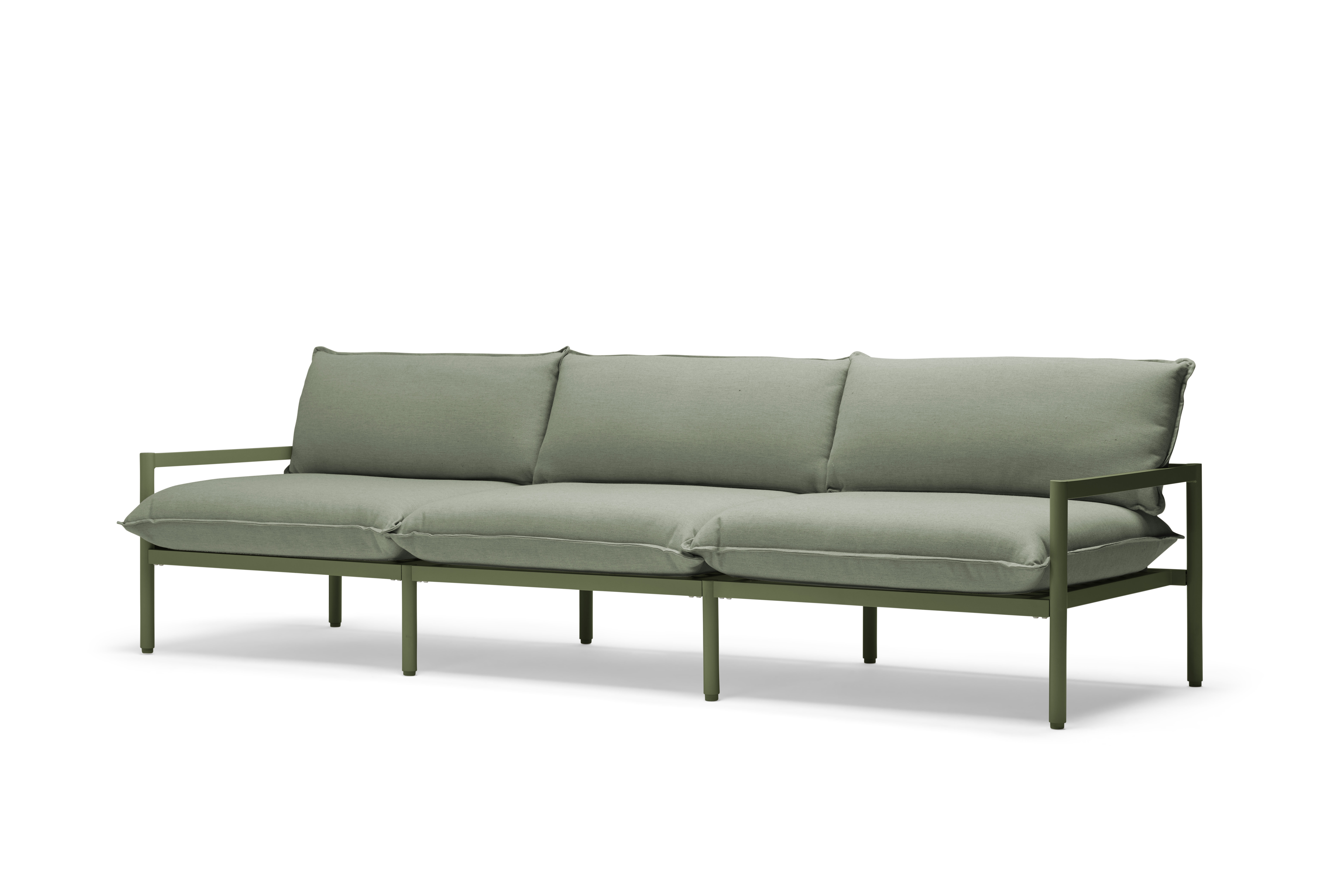 Neighbor 105'' Wide Outdoor Reversible Patio Sofa with Sunbrella ...
