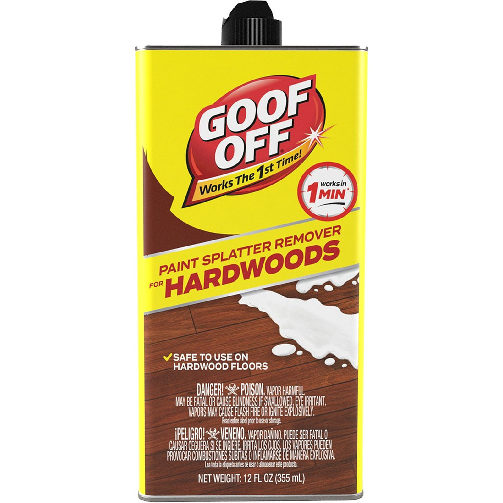 FixtureDisplays Goof Off FG900 12Oz Latex Paint Remover For Hardwood Floors-1PK | Wayfair
