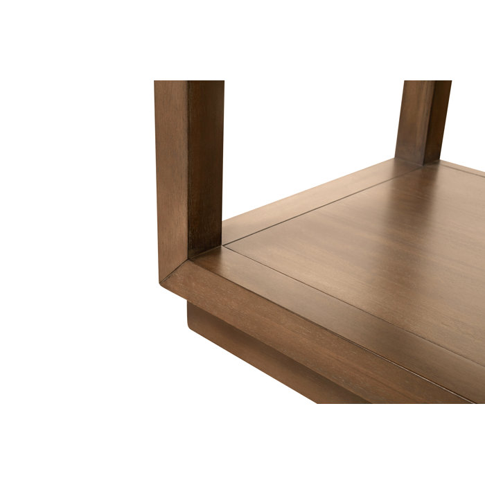 Lark Manor Arish Solid Wood Frame End Table with Storage | Wayfair