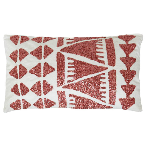 Allem Studio Lupita Linen Lumbar Throw Pillow | Perigold