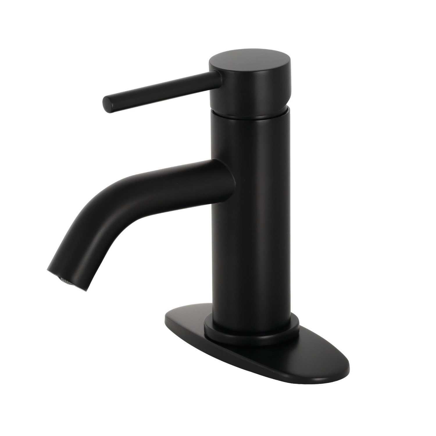 Kingston Brass Concord Single-Handle 1-Hole Deck Mount Bathroom Faucet ...