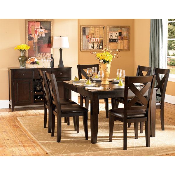 Lark Manor Coomer 7 - Piece Extendable Dining Set & Reviews | Wayfair