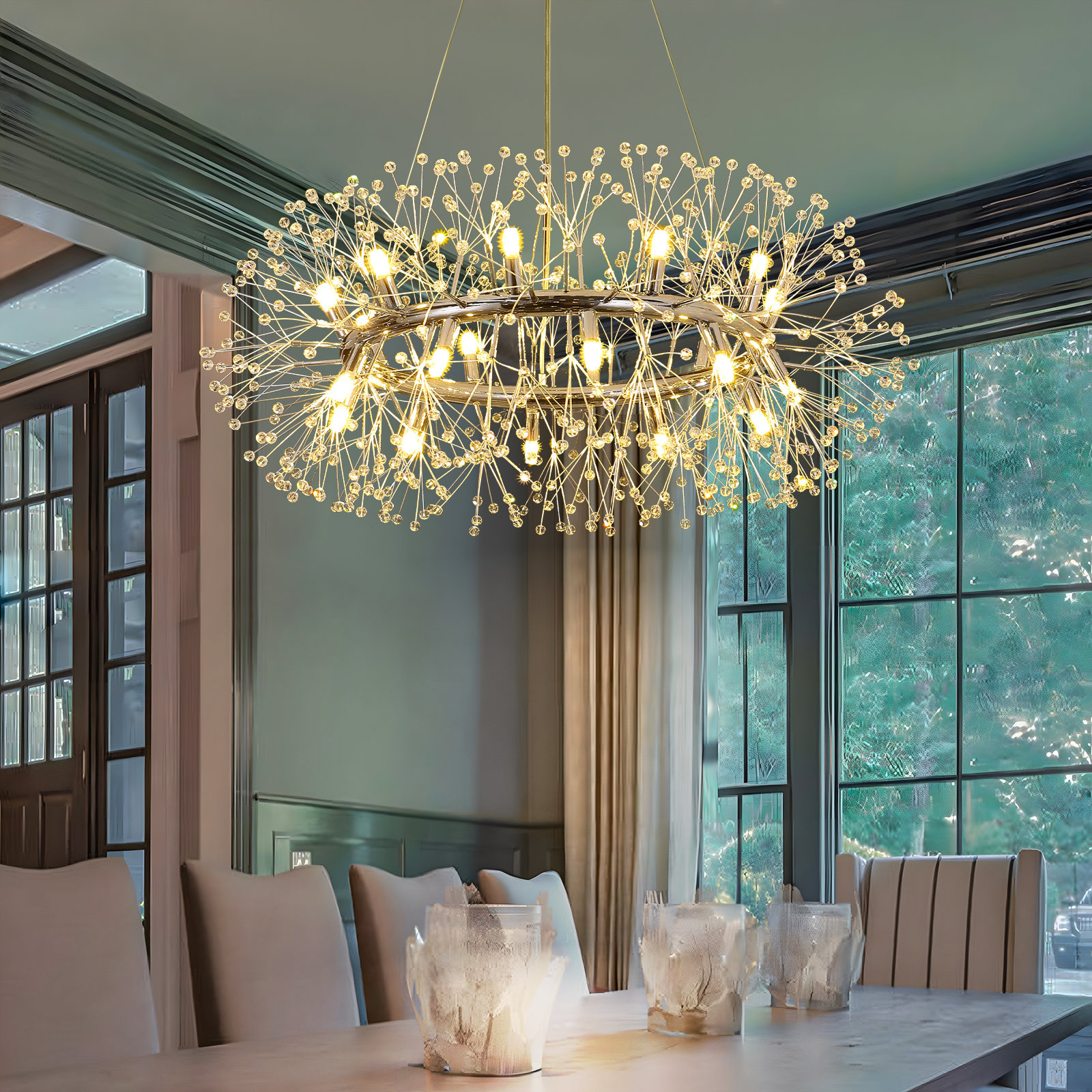 Everly Quinn Geetika Wagon Wheel Chandelier | Wayfair