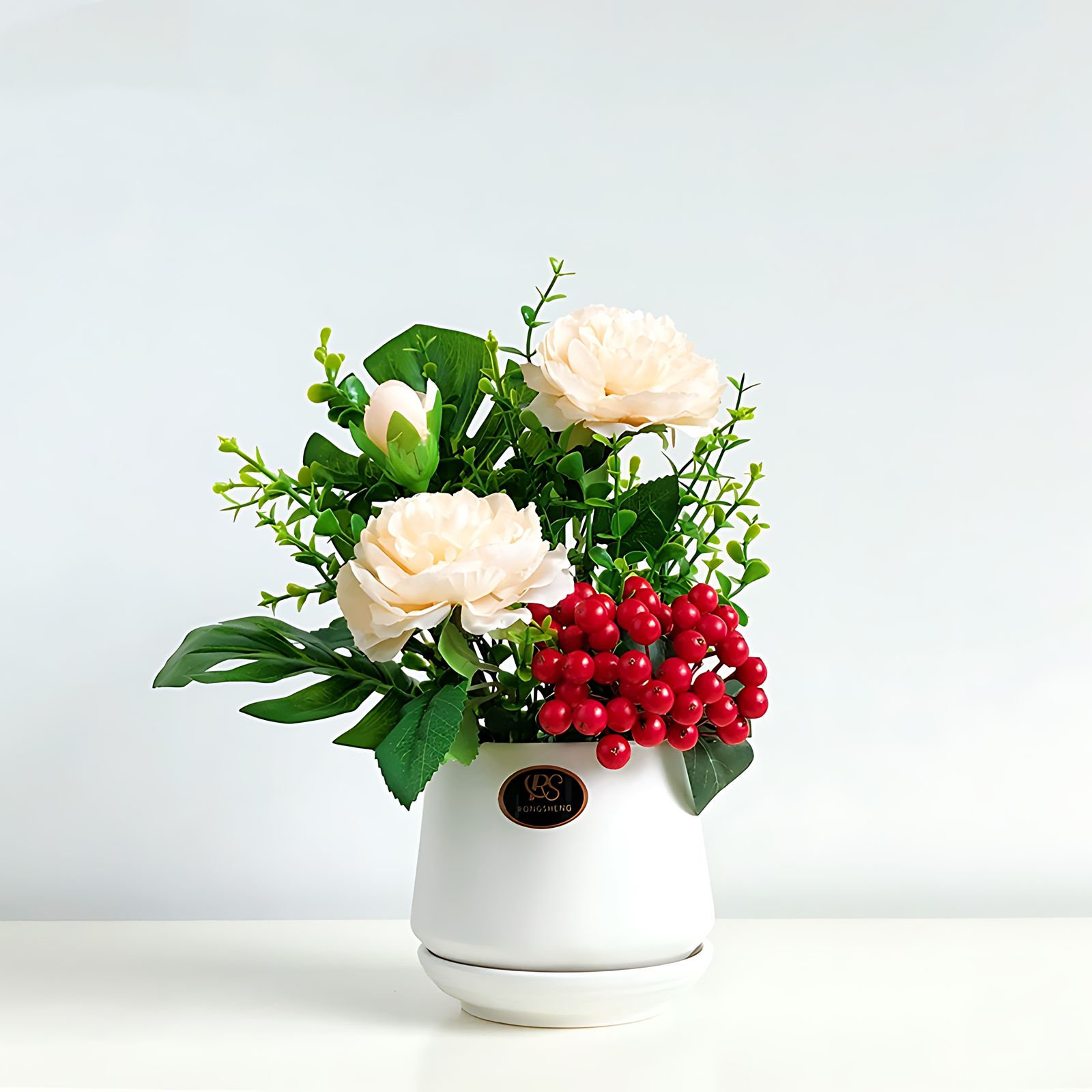 Primrue Artificial Flowers For Dining Table, Coffee Table, And Wine ...