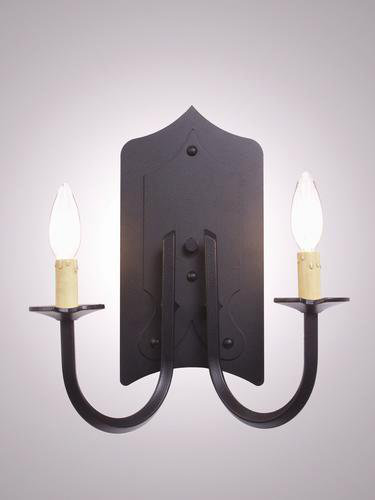 Steel Partners St. Regis Double Light 2-Light Candle Wall Light | Wayfair