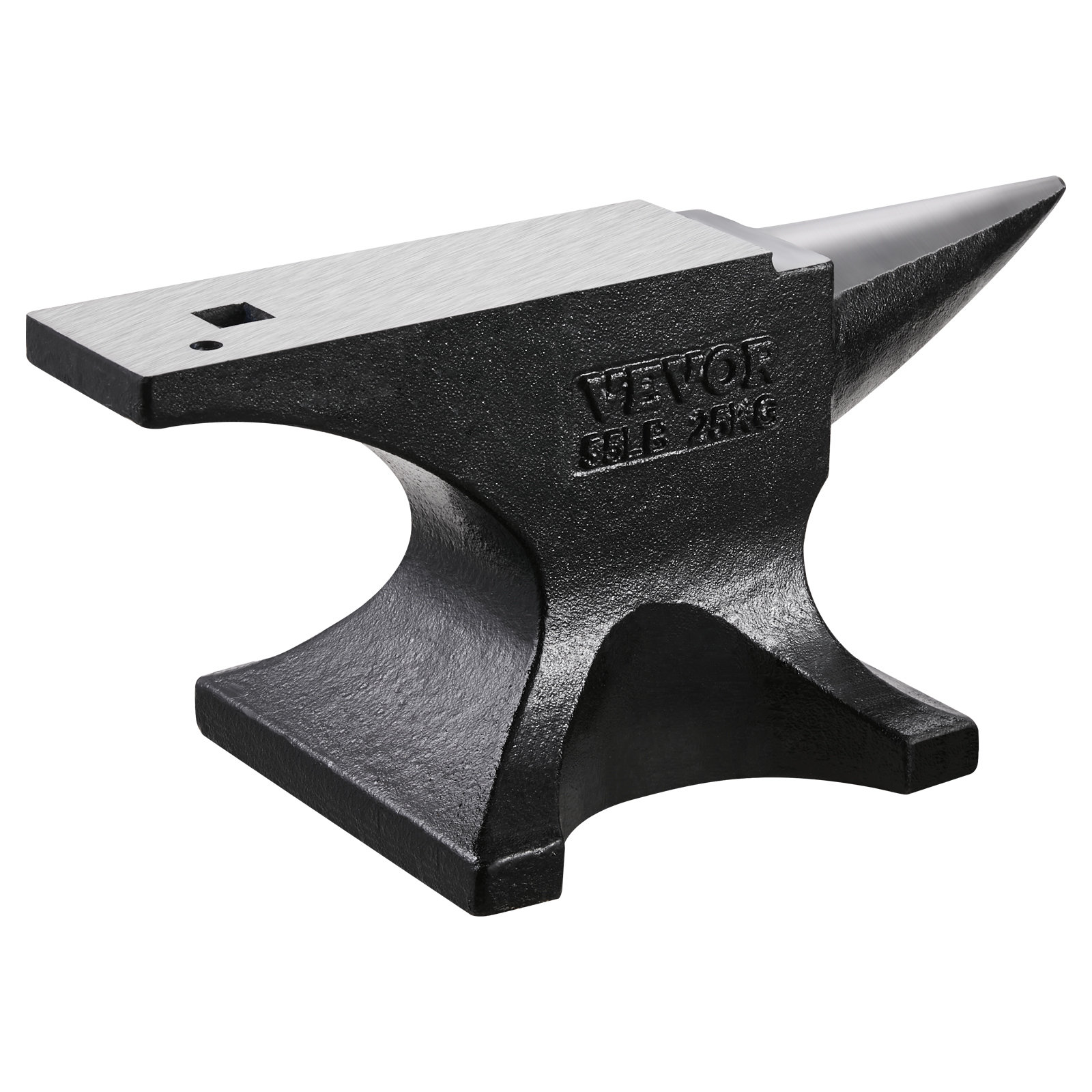 Williston Forge Single Horn Anvil 55lbs Cast Steel Anvil Round Horn ...