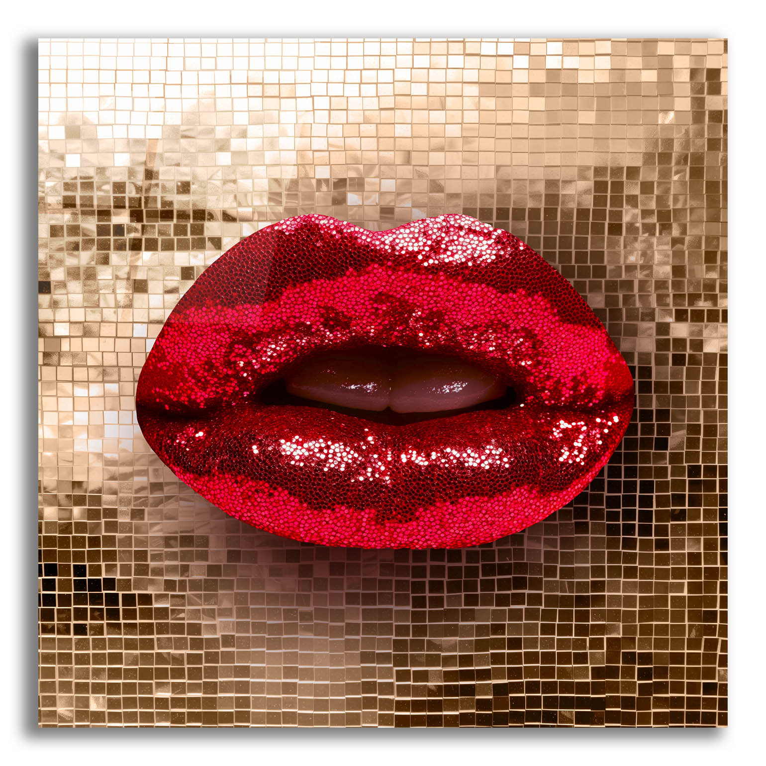 Mercer41 Luxurious Lips' by Svetlana Aleynikova Acrylic Glass Wall Art ...