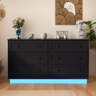 Wrought Studio™ Floating Dresser for Bedroom with 6 Drawer, Modern ...