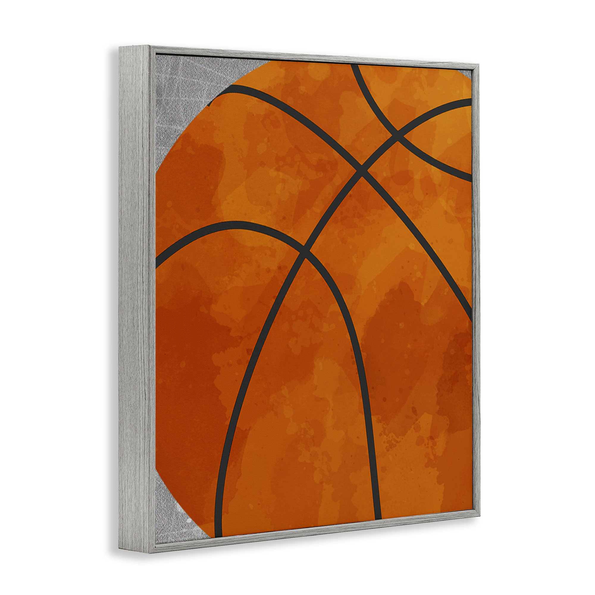 Ebern Designs Bouncing Fun Basketball Framed Giclee, design by ...