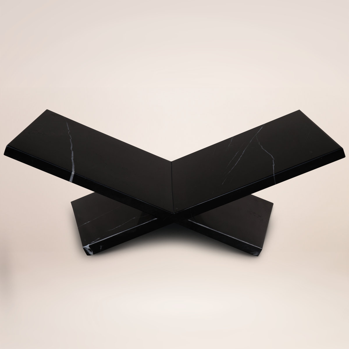Ivy Bronx Genuine Marble TableTop Book Stand | Wayfair
