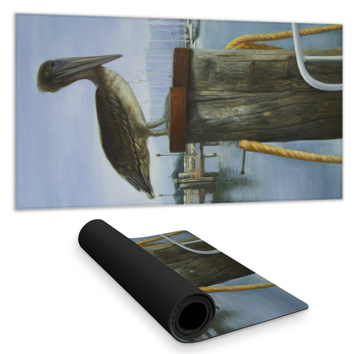 Begin Edition International Inc. Pelican - 15.75"x31.50" Desk mat | Wayfair
