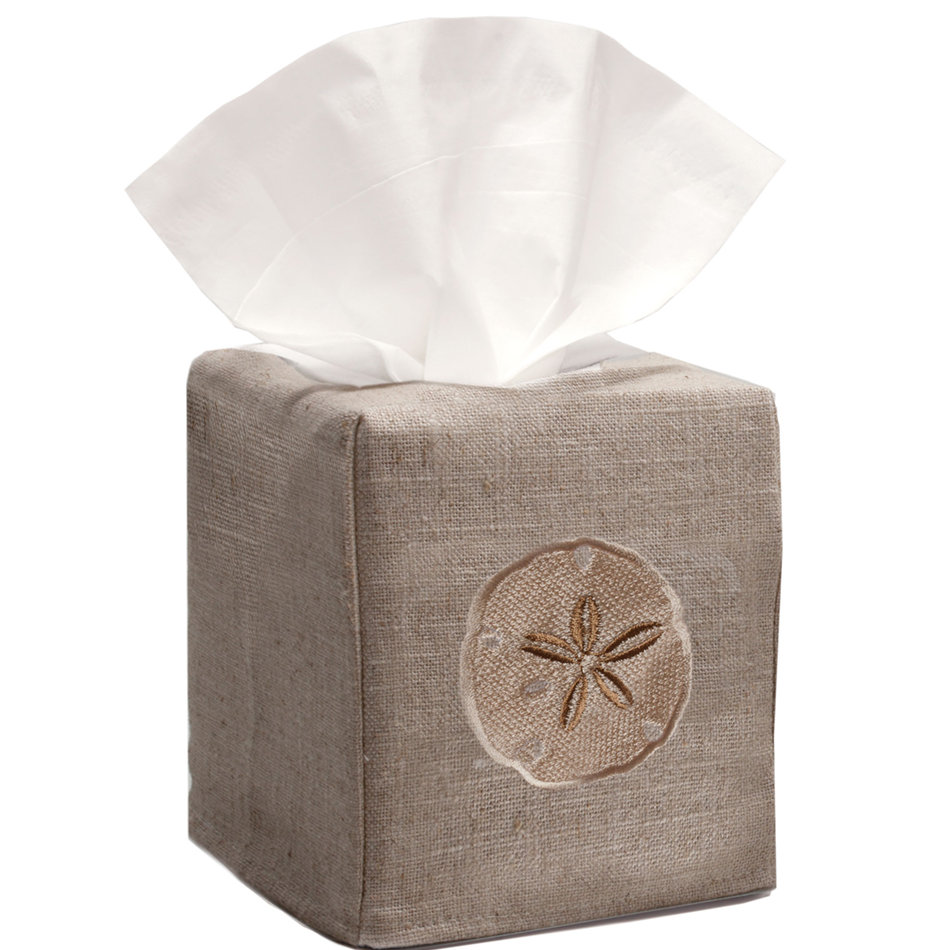 Highland Dunes Royston Sand Dollar Tissue Box Cover & Reviews - Wayfair ...