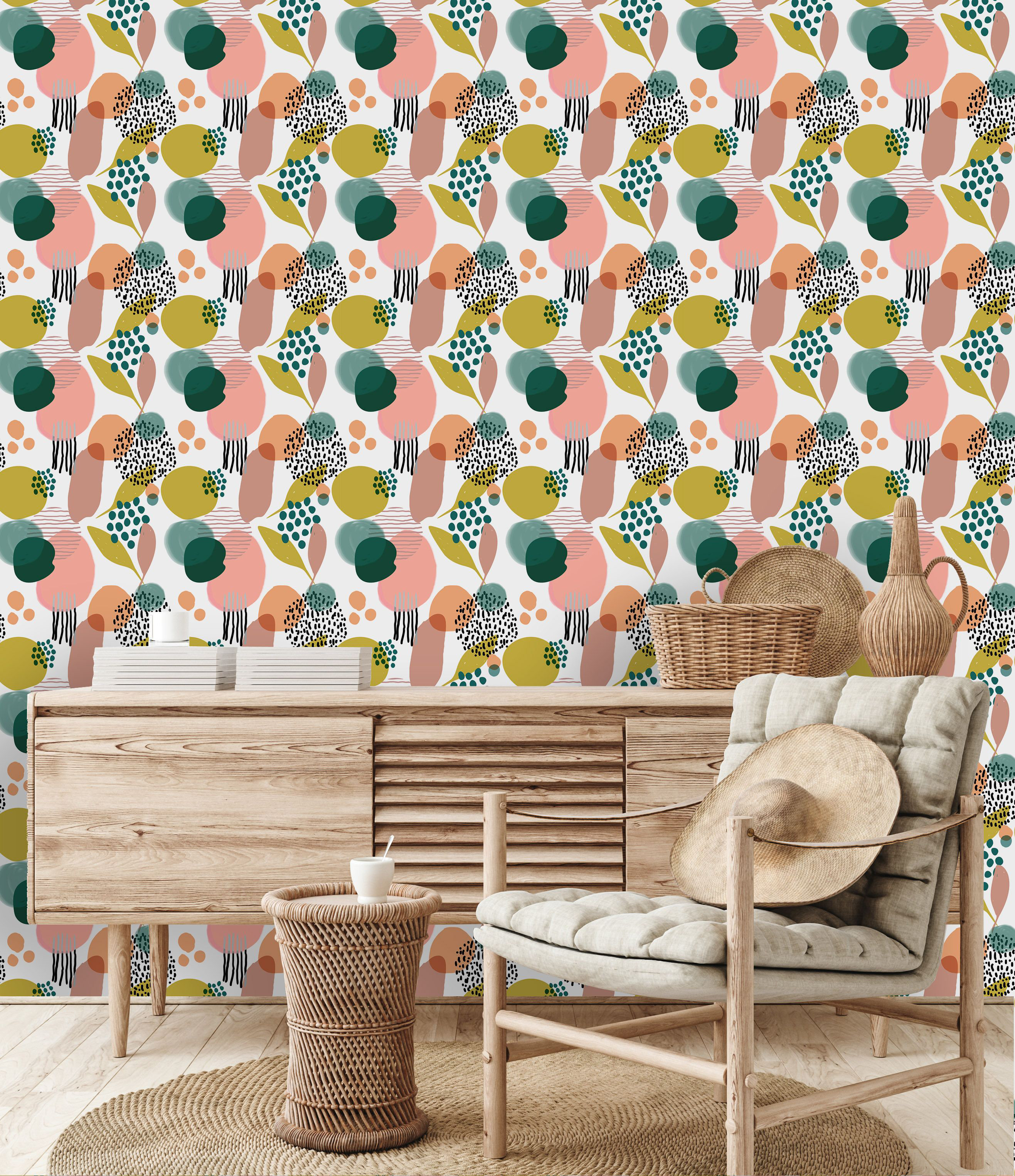 Corrigan Studio Belizario Wallpaper Panel - Wayfair Canada