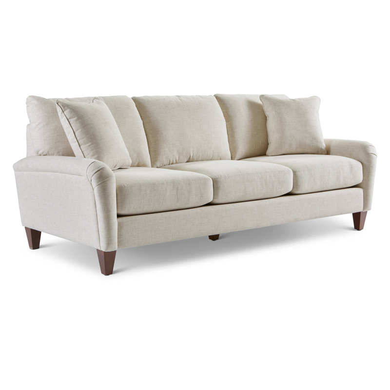 La-Z-Boy Kirby Extra Long Sofa with iClean Fabric & Reviews | Wayfair