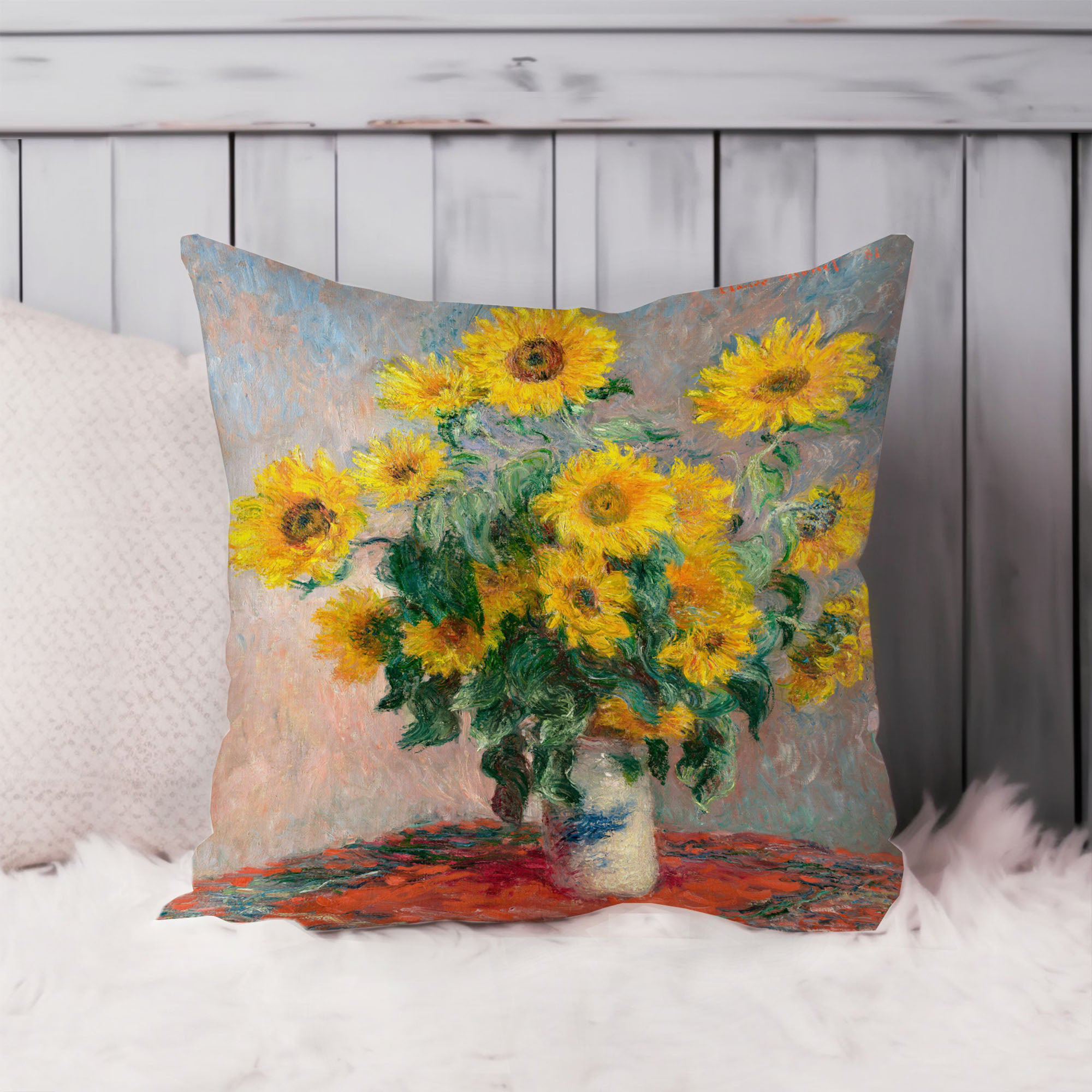 Ethan Taylor Floral Claude Monet - Bouquet of SunFlowers Floral Bouquet ...