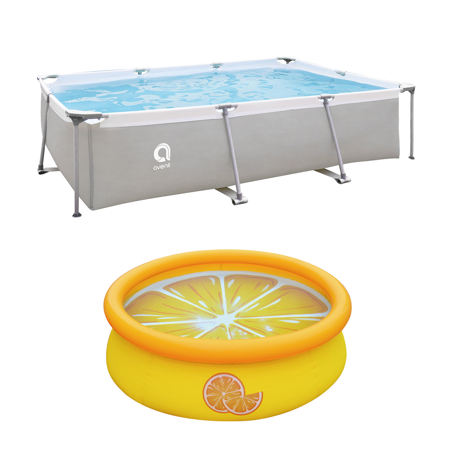 JLeisure Jleisure 10 X 6.5'' Rectangular Steel Frame & 3D Orange ...
