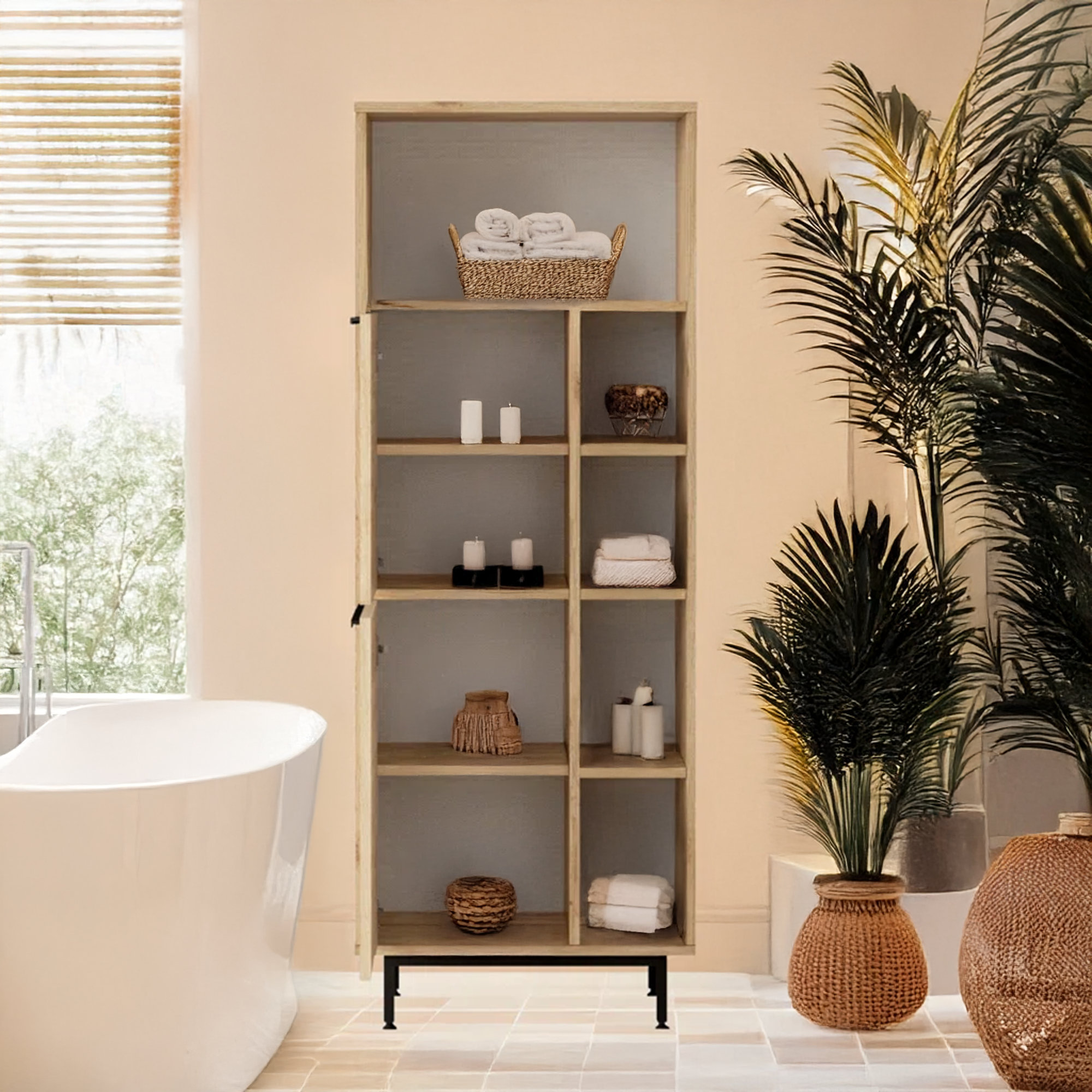 SpiritHome Freestanding Bathroom Cabinet - Wayfair Canada