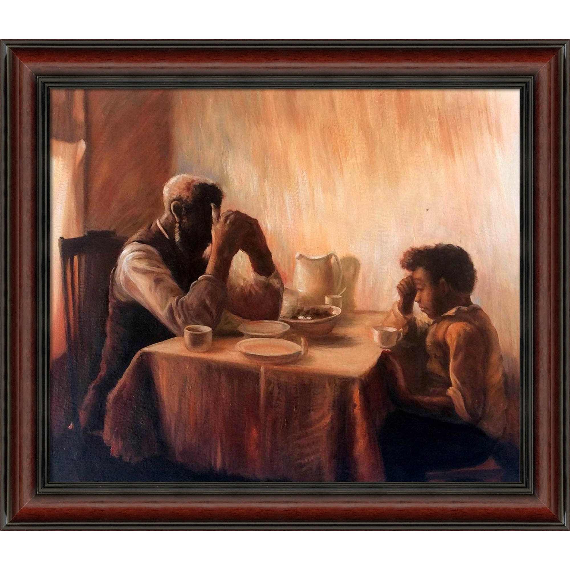 Canora Grey The Thankful Poor Framed On Canvas by Henry Ossawa Tanner ...