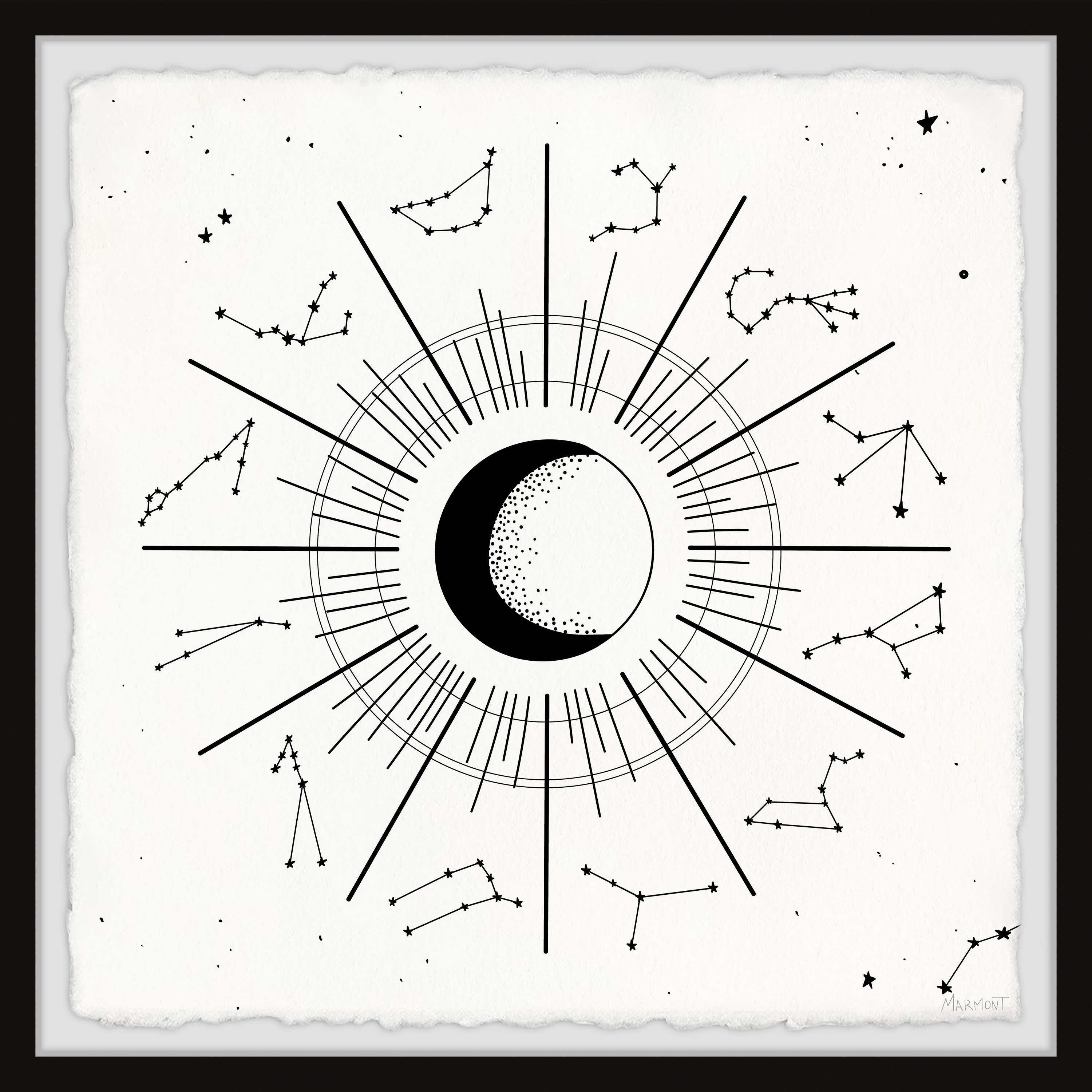17 Stories Evolution Of Stars - Picture Frame Drawing | Wayfair.ie