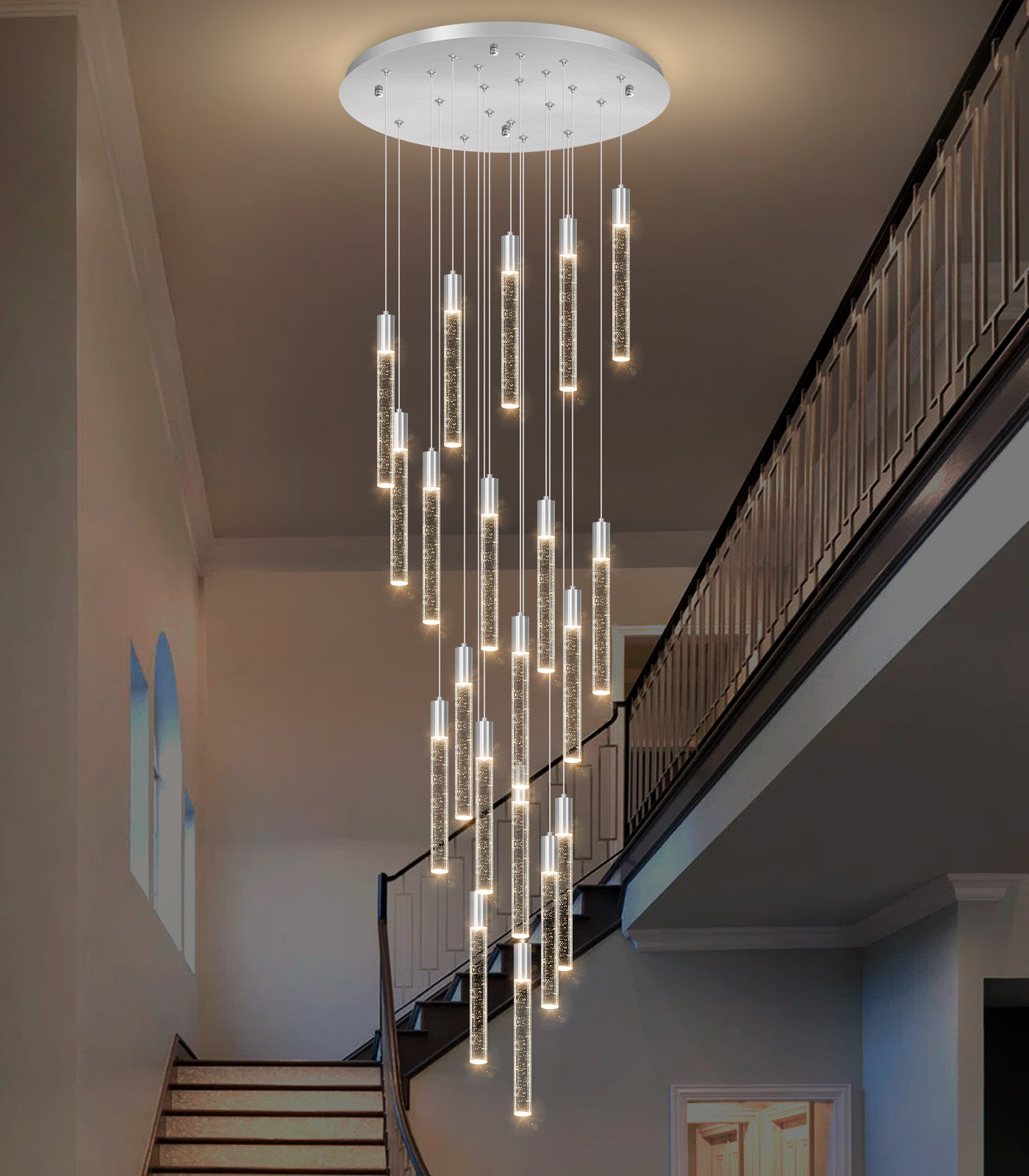 Brayden Studio® Glam 20 Lights Chandelier Led Dimmable Light | Wayfair