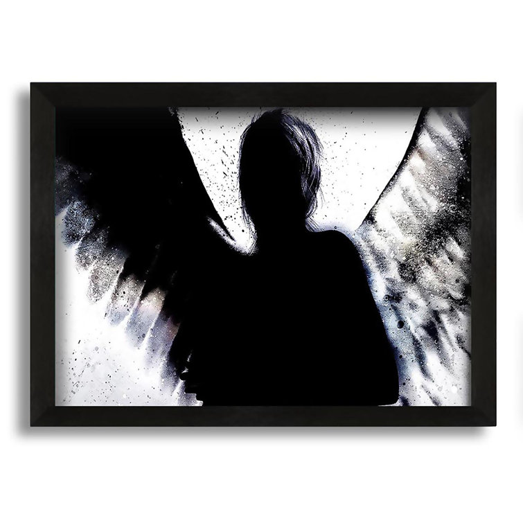 Maturi Angel Shadow Framed Print | Wayfair.co.uk