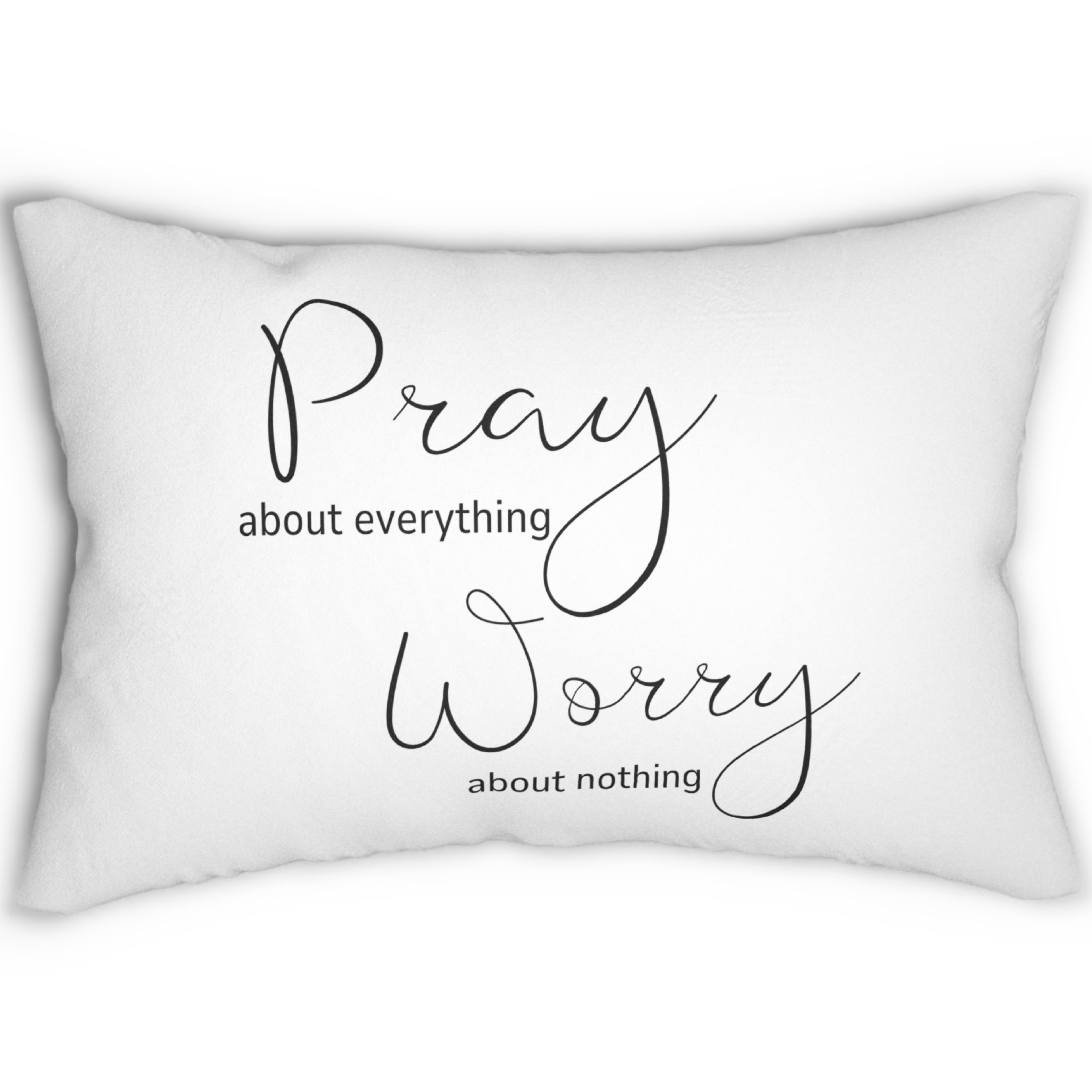 Oveesha Pray About Everything, Worry About Nothing – Inspirational ...