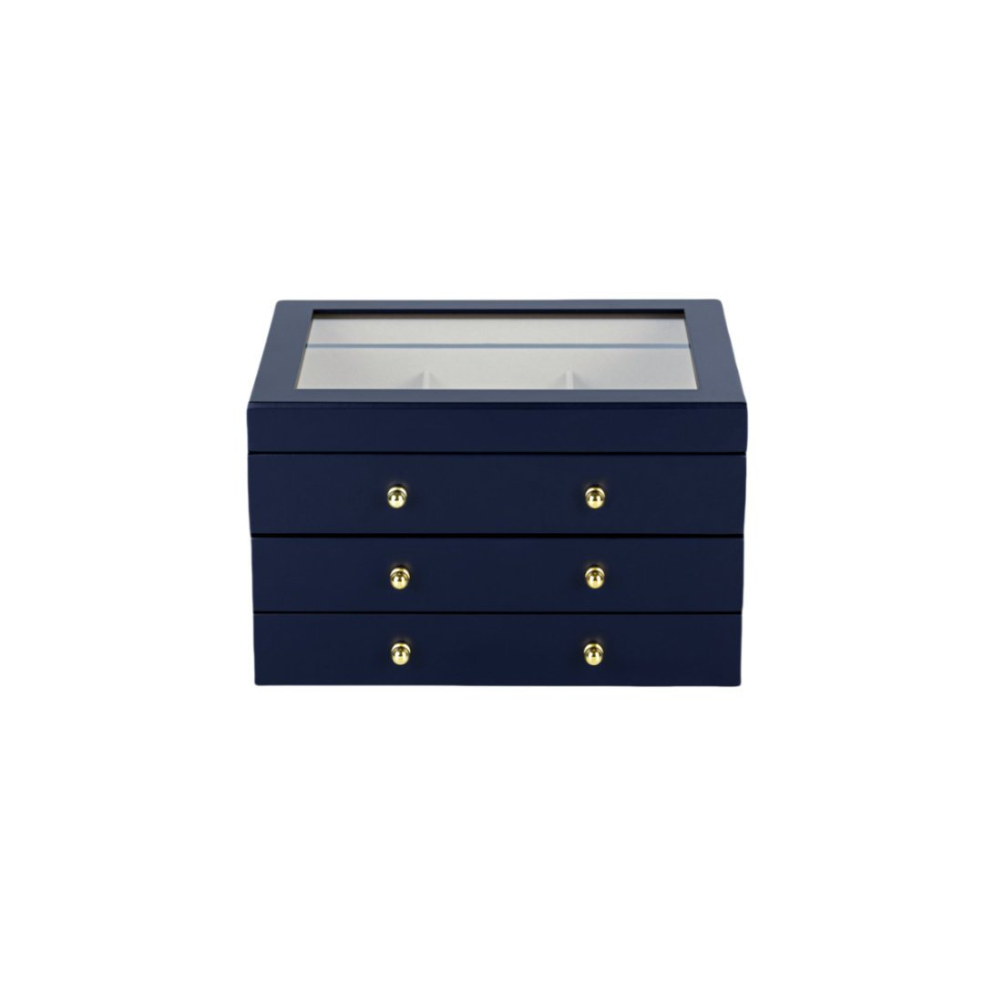 Latitude Run® Glass Lift Top Jewelry Box & Reviews | Wayfair