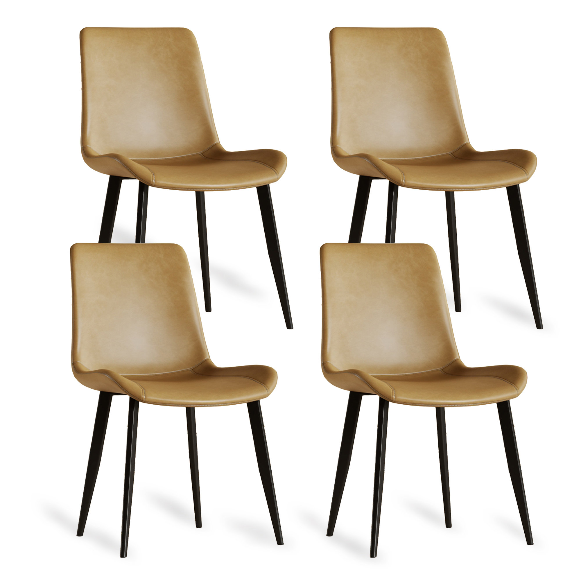 Latitude Run® Versatile Modern Dining Chairs With Ergonomic Design And ...