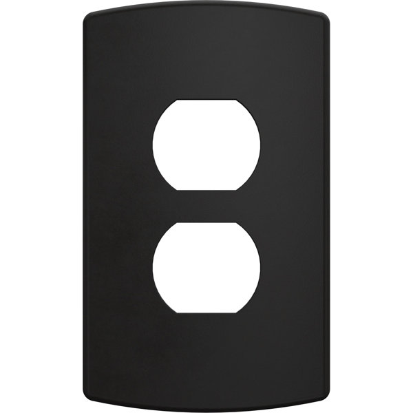 Franklin Brass Soft Modern 1-Gang Concealed Mount Duplex/Outlet Cover ...