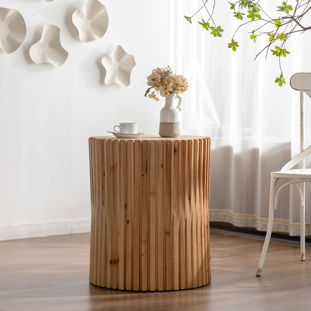 Loon Peak Kaletha Solid Wood Top Single Coffee Table | Wayfair
