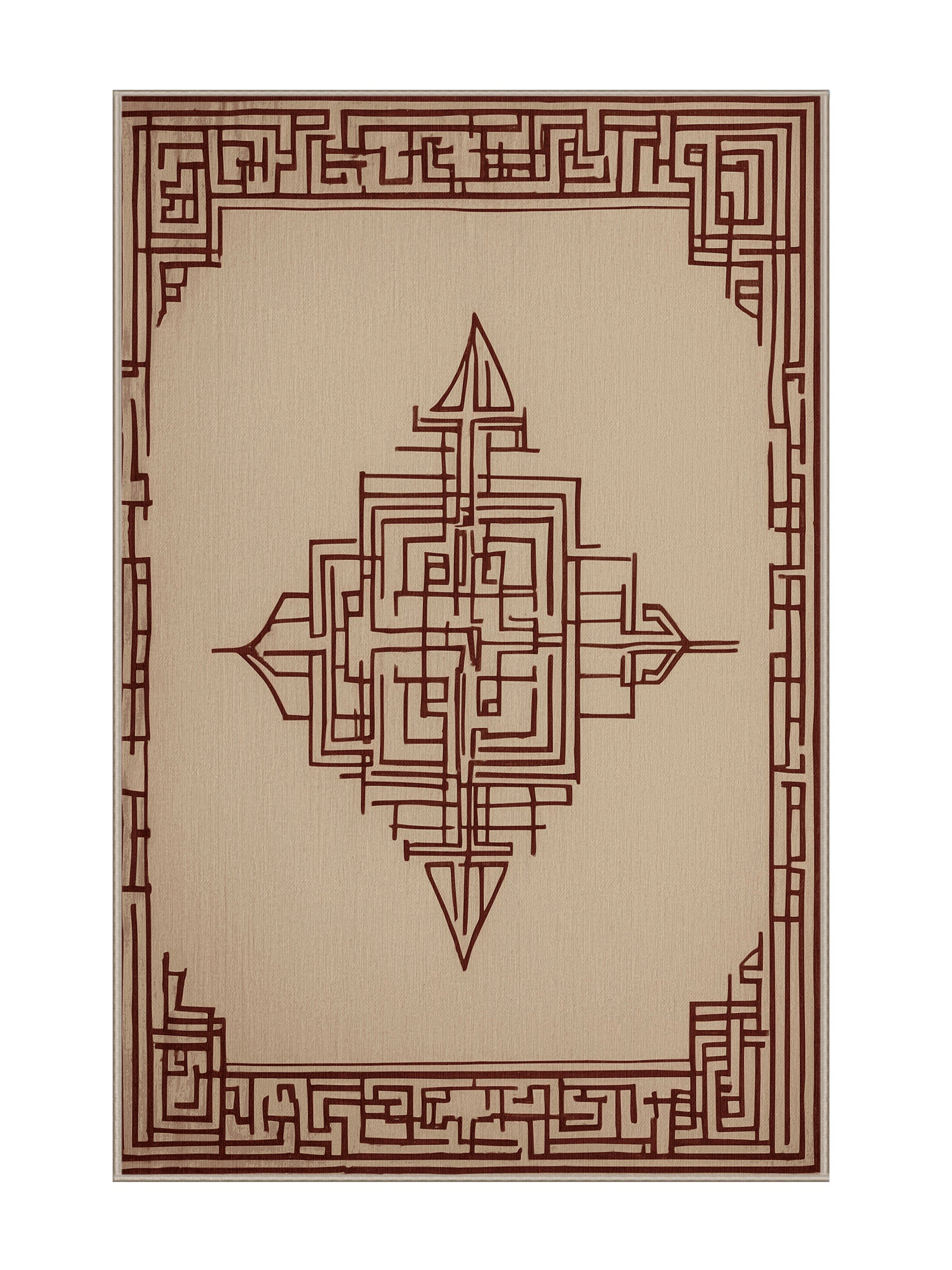 Charlton Home® Fragmented Harmony Rug | Wayfair