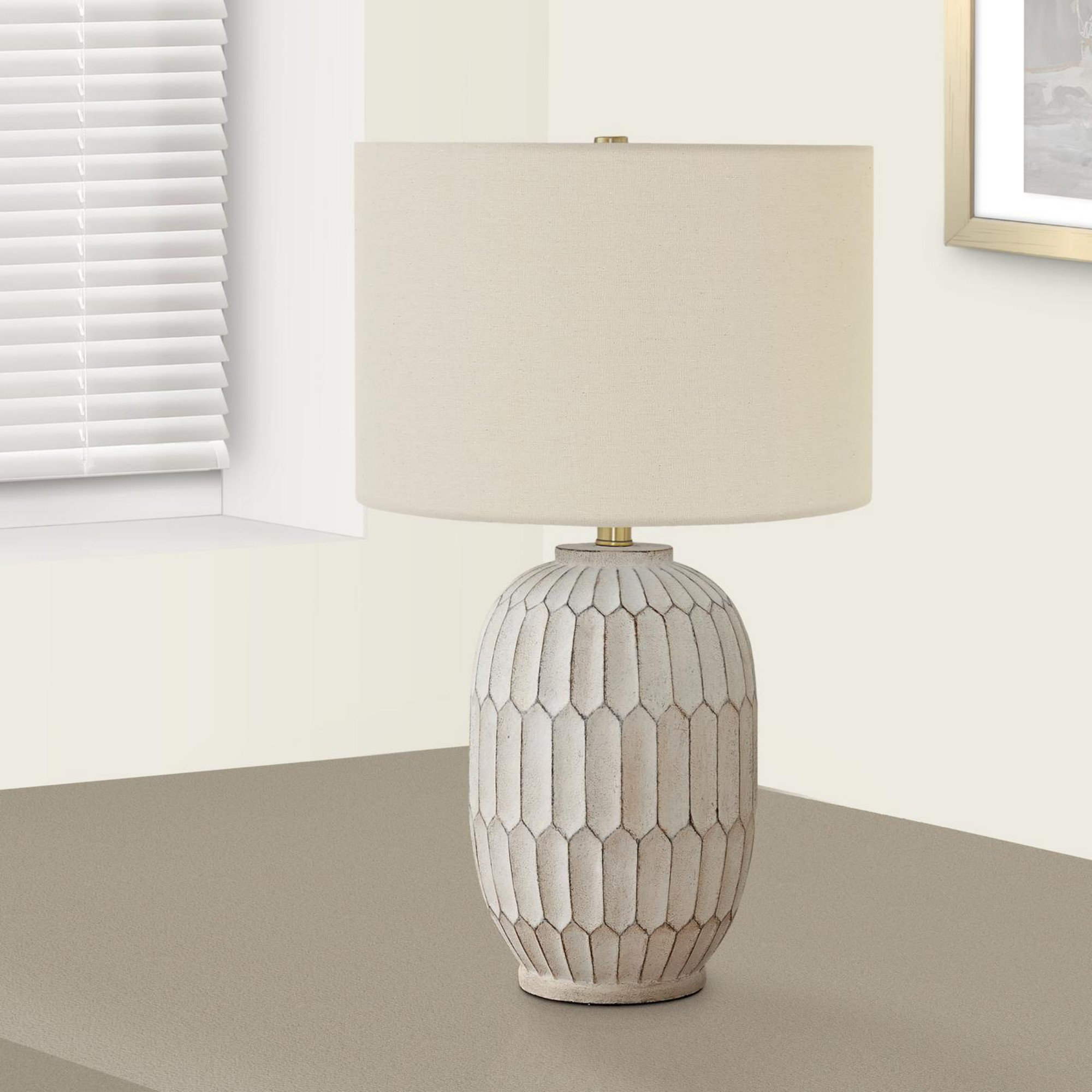 Gracie Oaks Transitional Ceramic Table Lamp | Wayfair