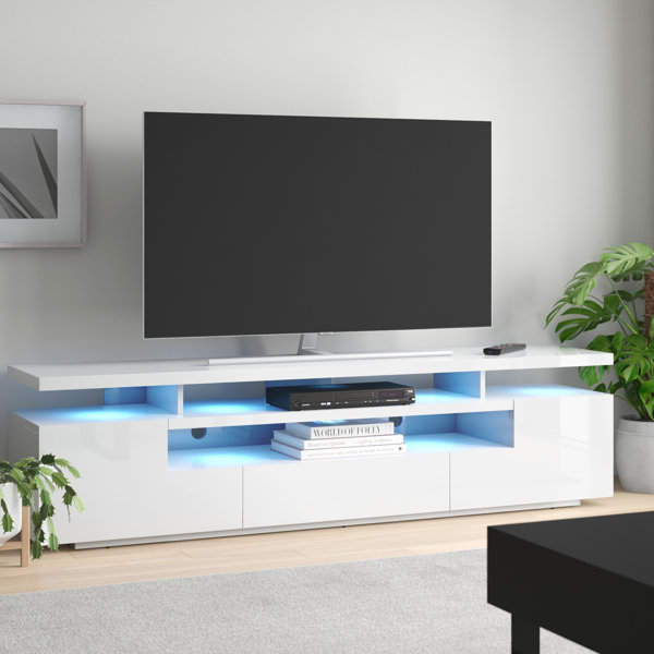 Orren Ellis Delrosario TV Stand for TVs up to 85" & Reviews | Wayfair