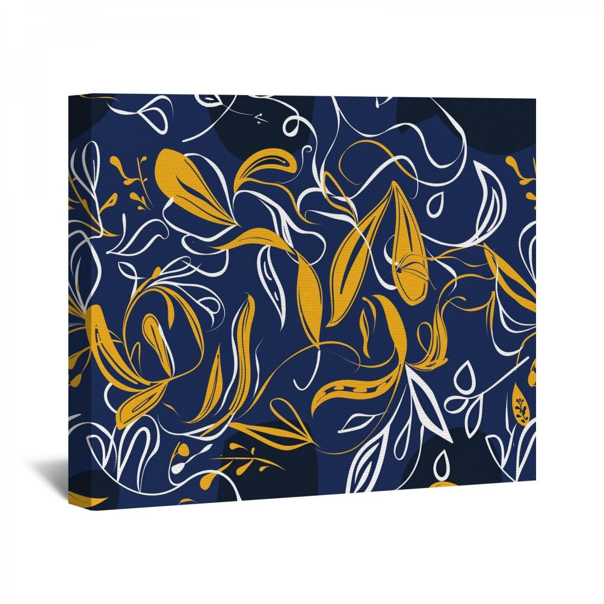 Red Barrel Studio Botanical vines Canvas Wrap - Artwork Wall Decor ...