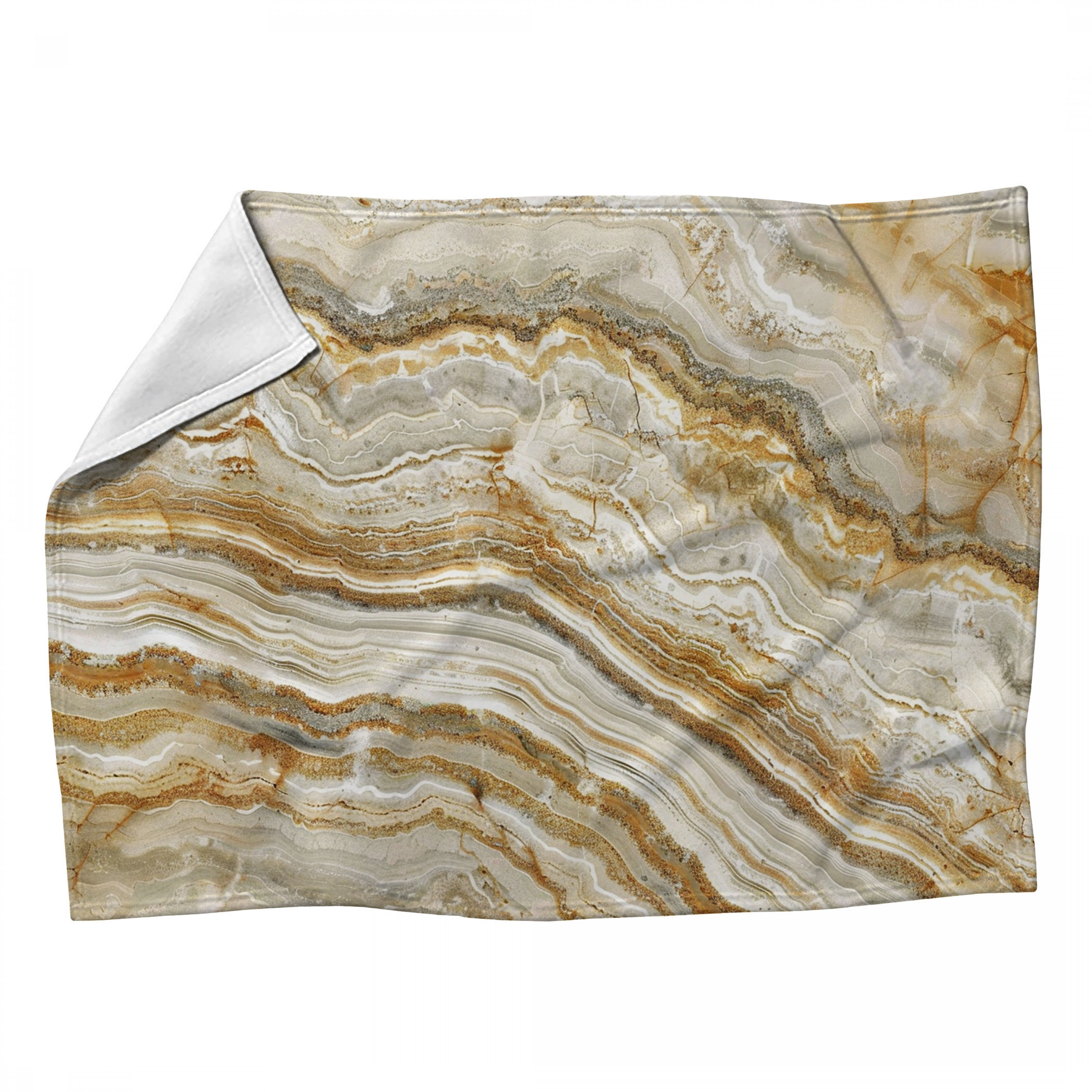 VisionDecor Marble Fleece Throw Blanket - Texture Throws for Sofas or ...