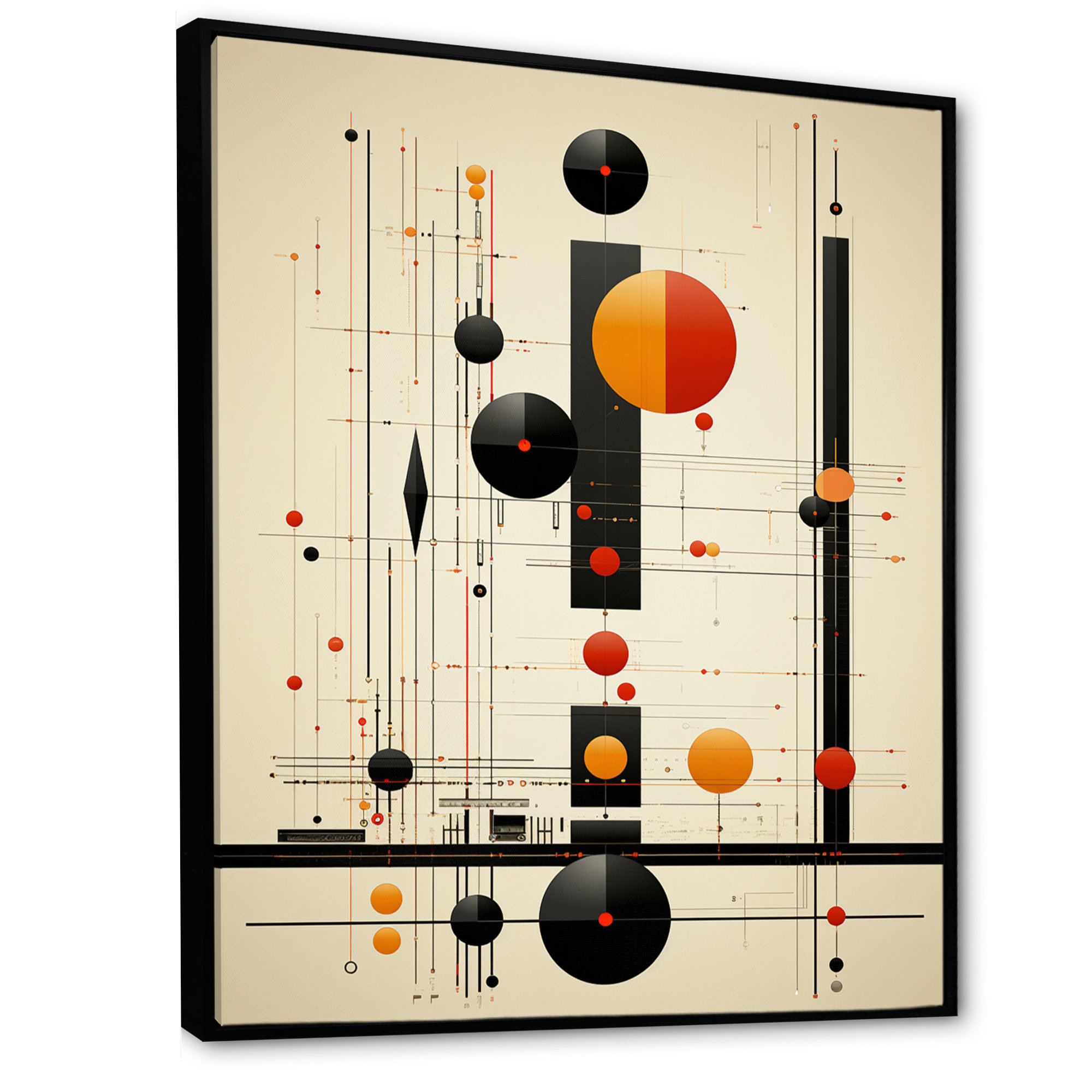 Wrought Studio™ Blissful Voyage Minimal Mid-Century Retro Art ...
