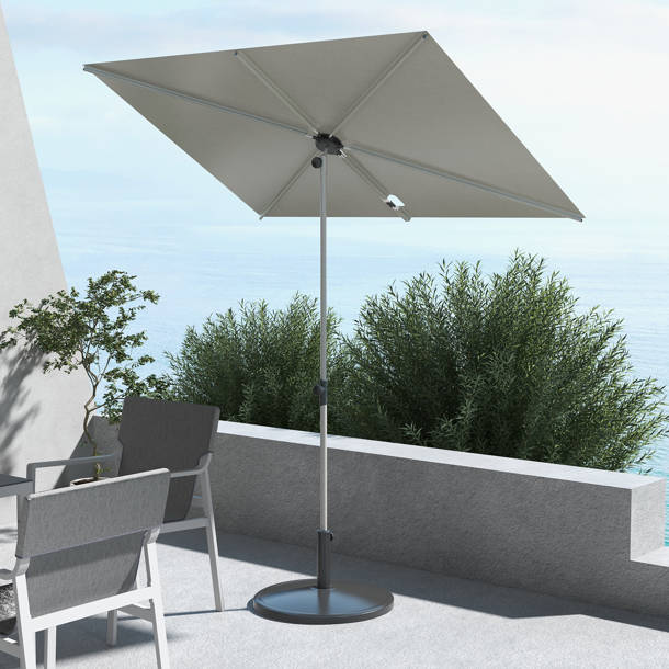 Arlmont & Co. Free Standing Awning Outdoor Retractable Awning Patio Sun ...