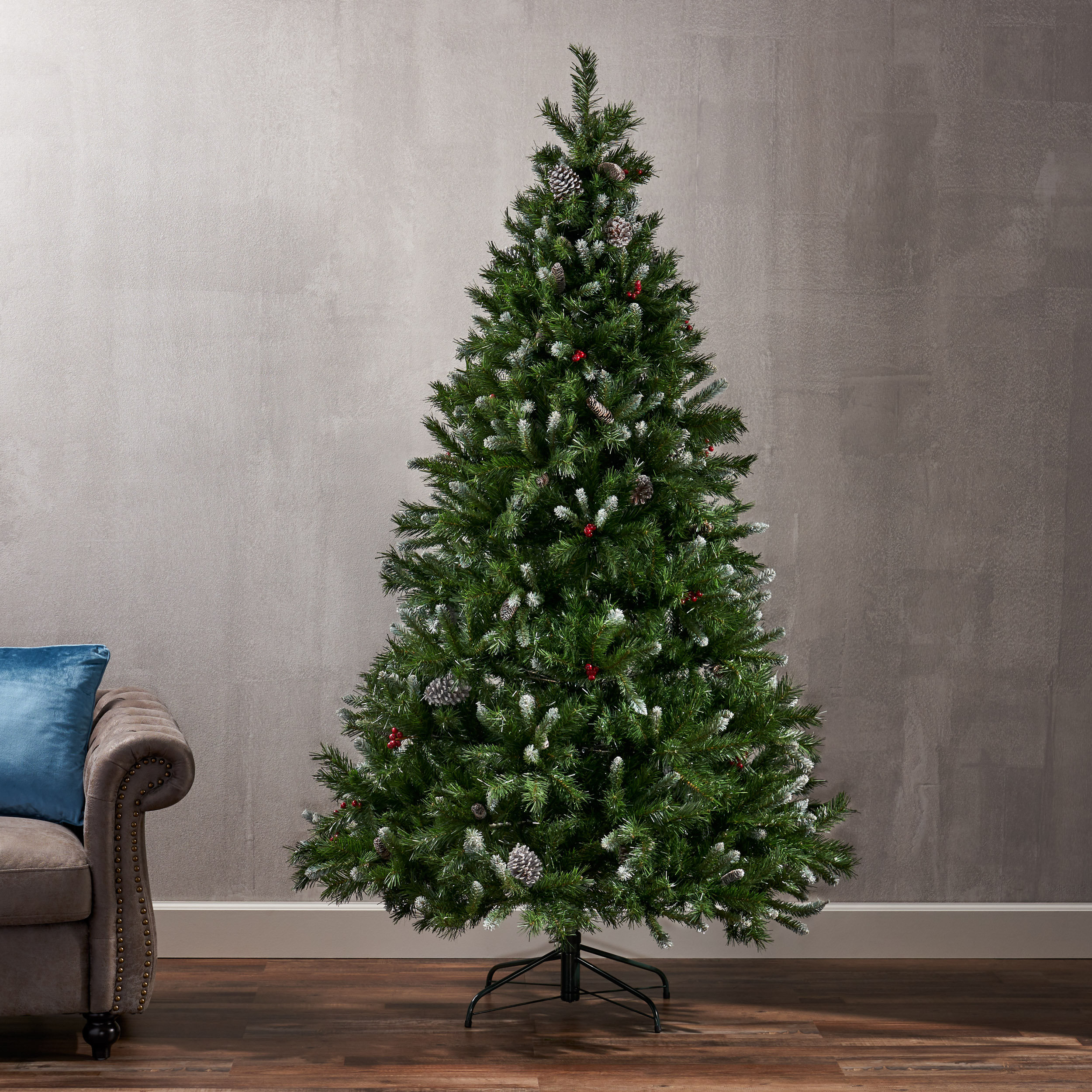 The Holiday Aisle® 7’ Spruce Christmas Tree & Reviews | Wayfair