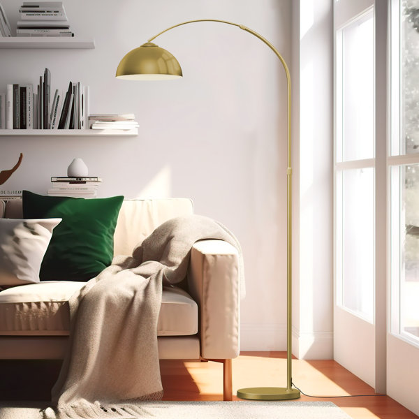 Wade Logan® Bahler 71'' Arched/Arc Floor Lamp & Reviews | Wayfair