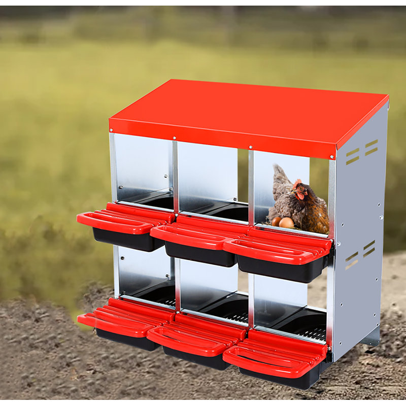 Tucker Murphy Pet™ Nesting Boxes For Chickens,plastic Tray Egg Laying ...