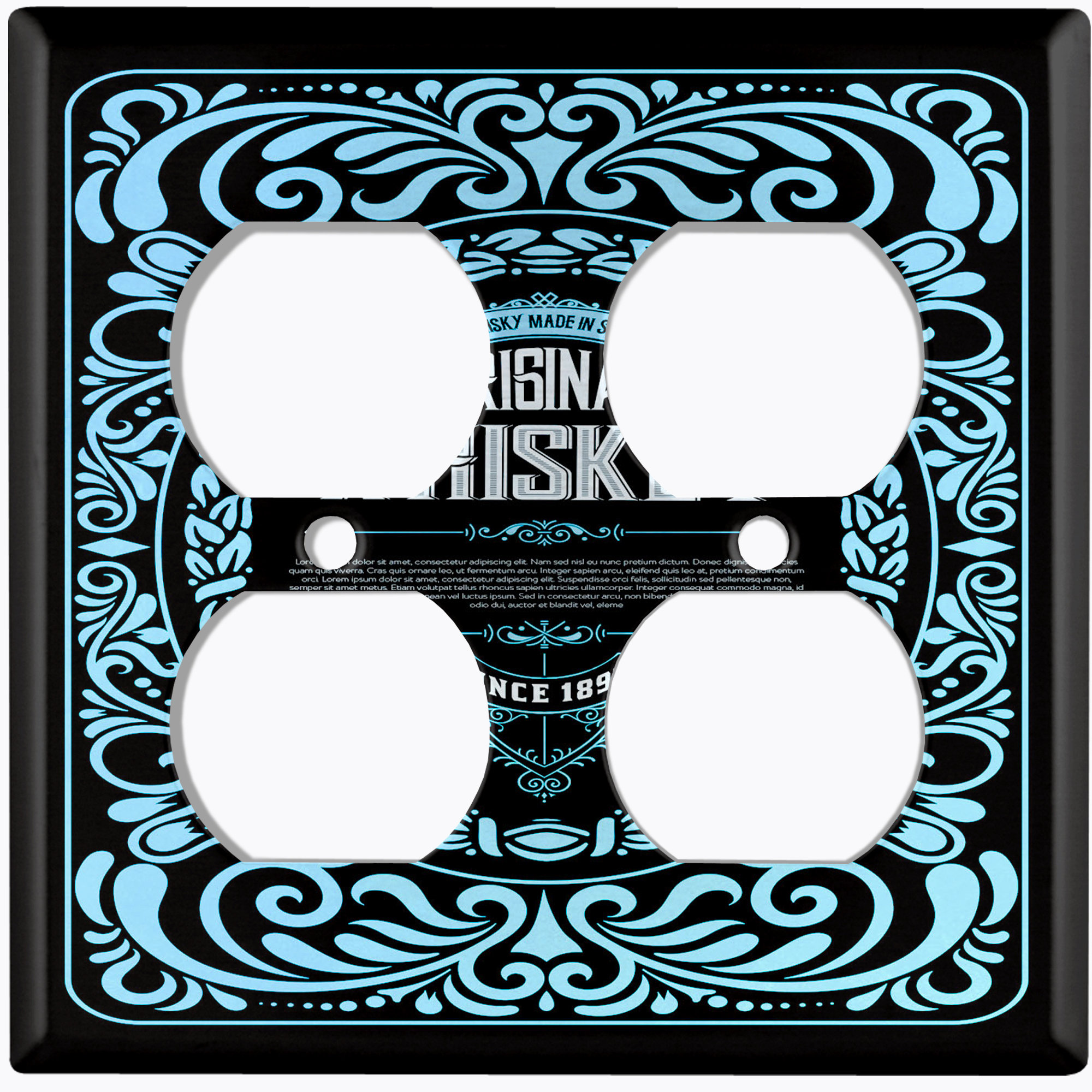 WorldAcc Metal Light Switch Plate Outlet Cover (Vintage Scottish ...