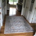 Blue Elephant Eldon Pale Pink/Teal Rug & Reviews | Wayfair.co.uk