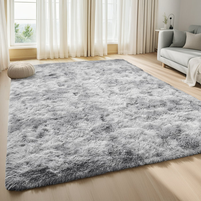 Mercer41 Ackerson Area Rugs Shaggy High Pile Rugs For Living Room ...