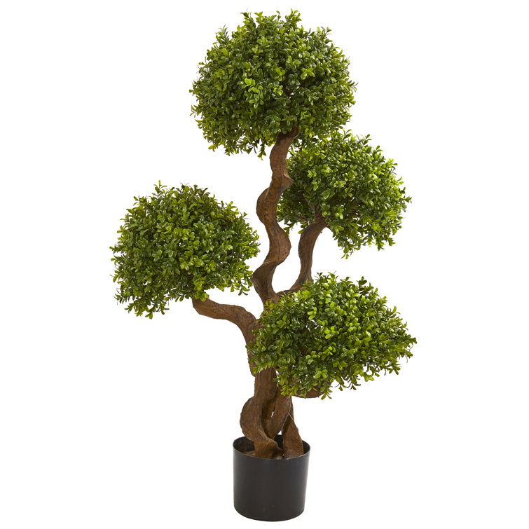 World Menagerie 42'' Faux Boxwood Tree in Pot & Reviews | Wayfair