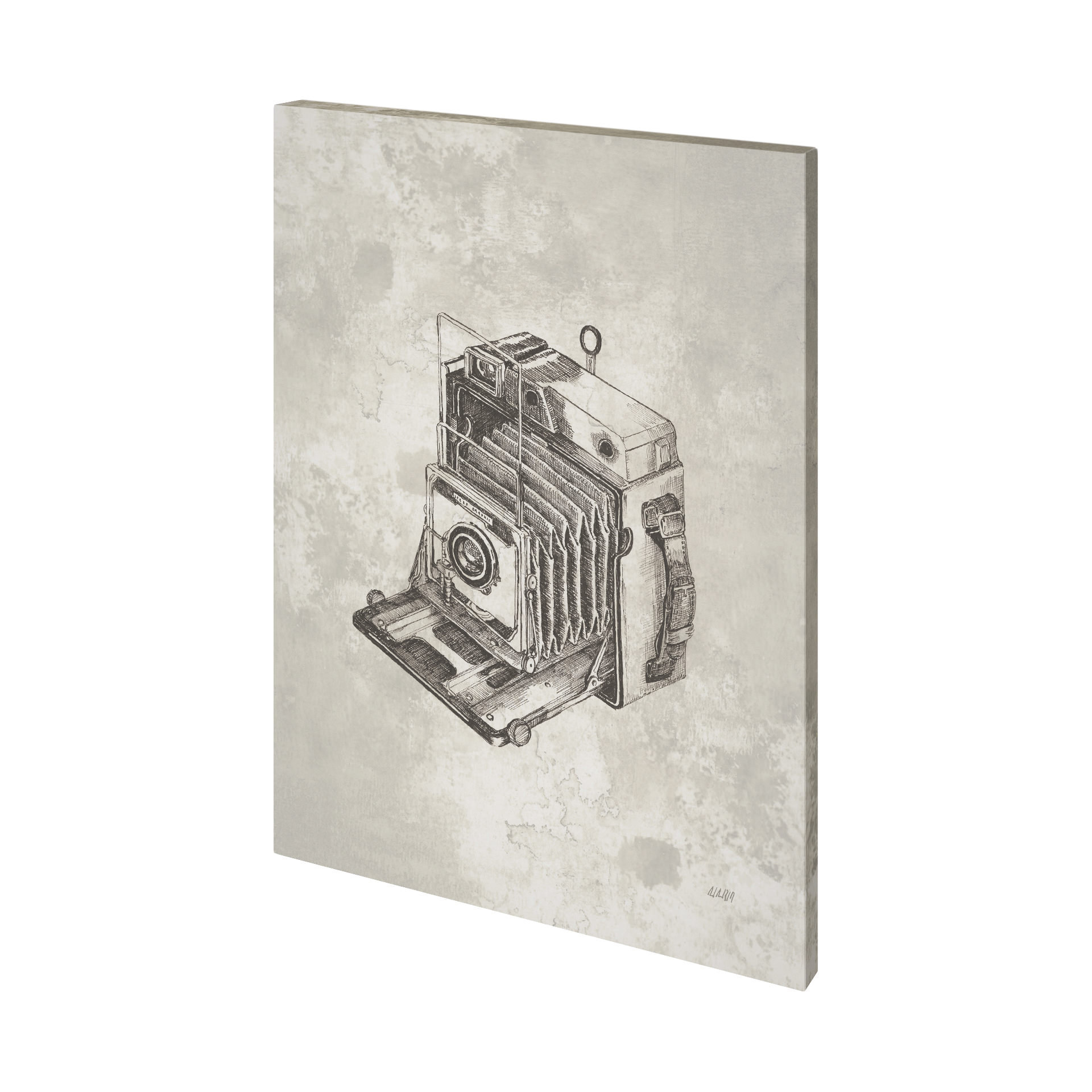 Williston Forge Pacemaker Bronze I a Hand Embelished Textured Canvas ...