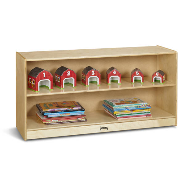 Jonti-Craft® 2 Compartment Manufactured Wood Shelving Unit | Wayfair