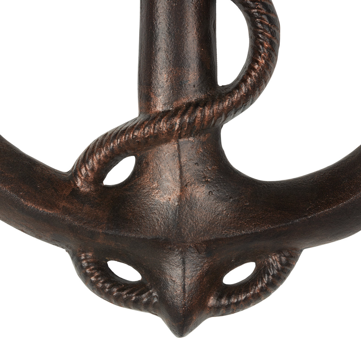 Breakwater Bay Aluminum Metal Weathered Anchor Bronze Wall Decor with ...