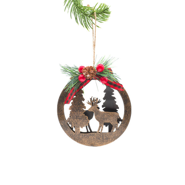 The Holiday Aisle® Ganell Metal Holiday Shaped Ornament - Wayfair Canada