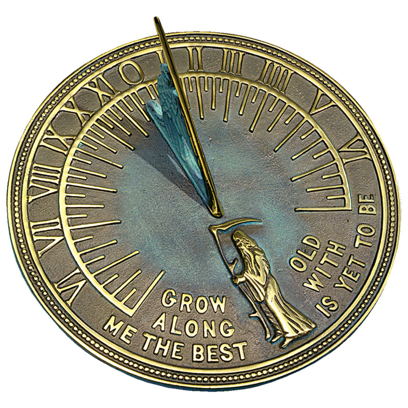 Trinx Father Time Sundial & Reviews | Wayfair
